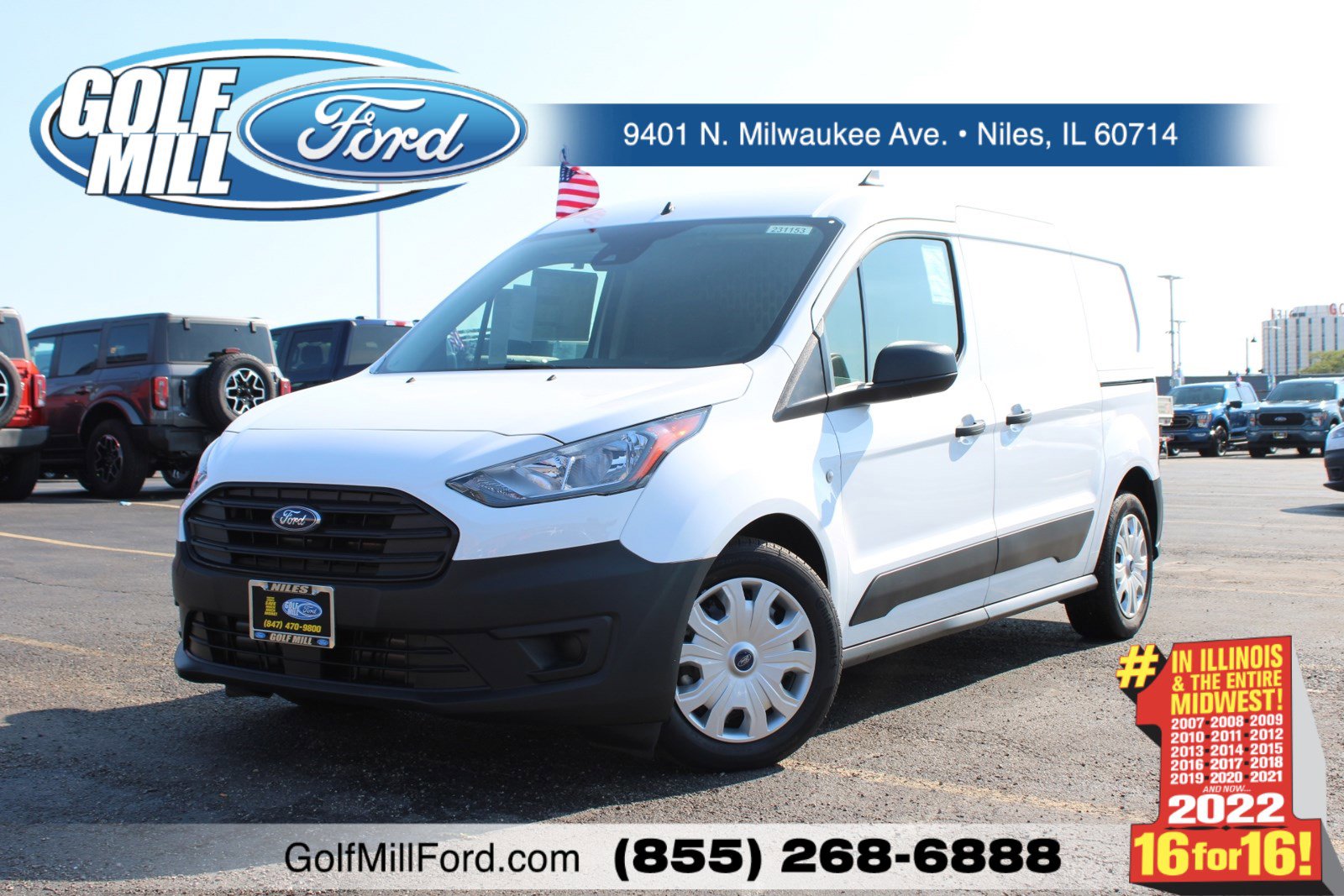 2022 Ford Transit Connect White