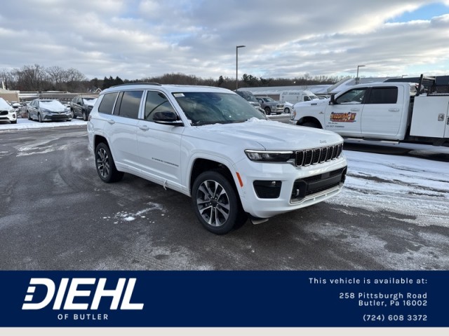 New 2025 Jeep Grand Cherokee L Overland Utility in McKees Rocks #25BJ12018 | Diehl CDJR of Robinson