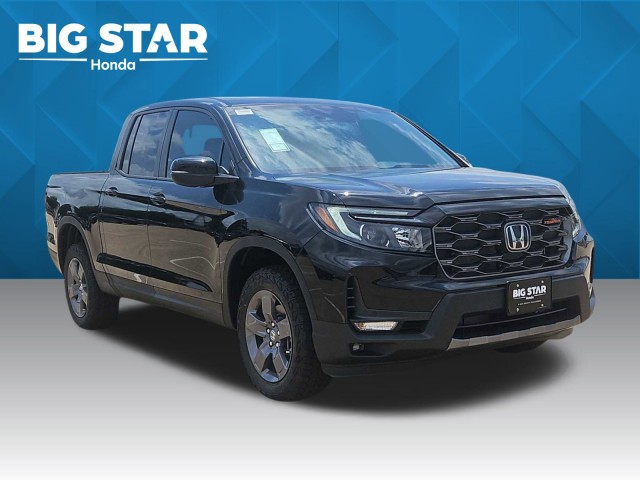 New 2025 Honda Ridgeline AWD TRAILSPORT Crew Cab Pickup in Houston #SB010083 | Big Star Honda