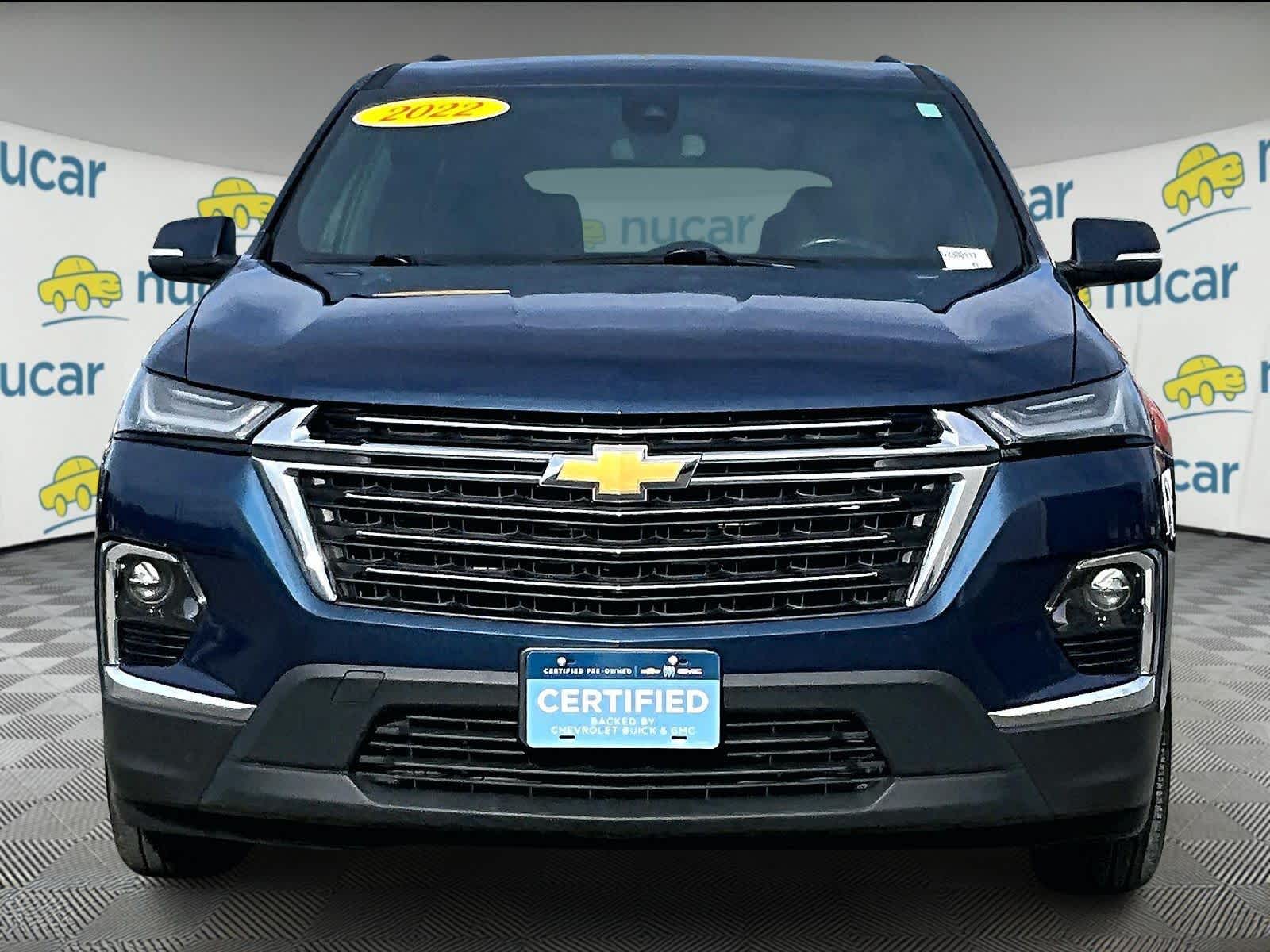 Certified Pre-Owned 2022 Chevrolet Traverse in Norwood MA ...