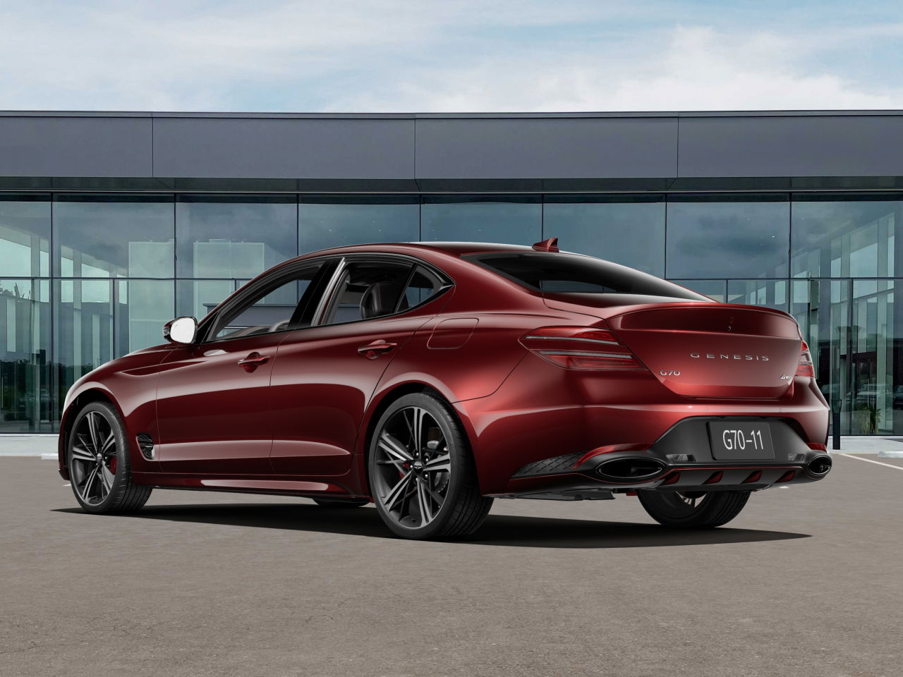New 2025 Genesis G70 2.5T SPORT PRESTIGE 4dr Car in Normal #G150276 ...