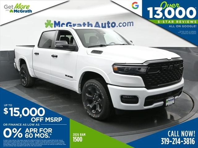 New 2026 RAM 1500 BIG HORN Crew Cab in Cedar Rapids #D260185 | McGrath ...