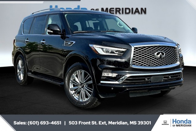 Pre-Owned 2023 INFINITI QX80 LUXE 4D Sport Utility in Meridian #10UT1223 | Honda of Meridian
