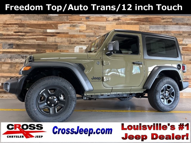 New 2026 Jeep Wrangler 2 Door 2-door in Louisville #W5123 | Cross Chrysler Jeep FIAT