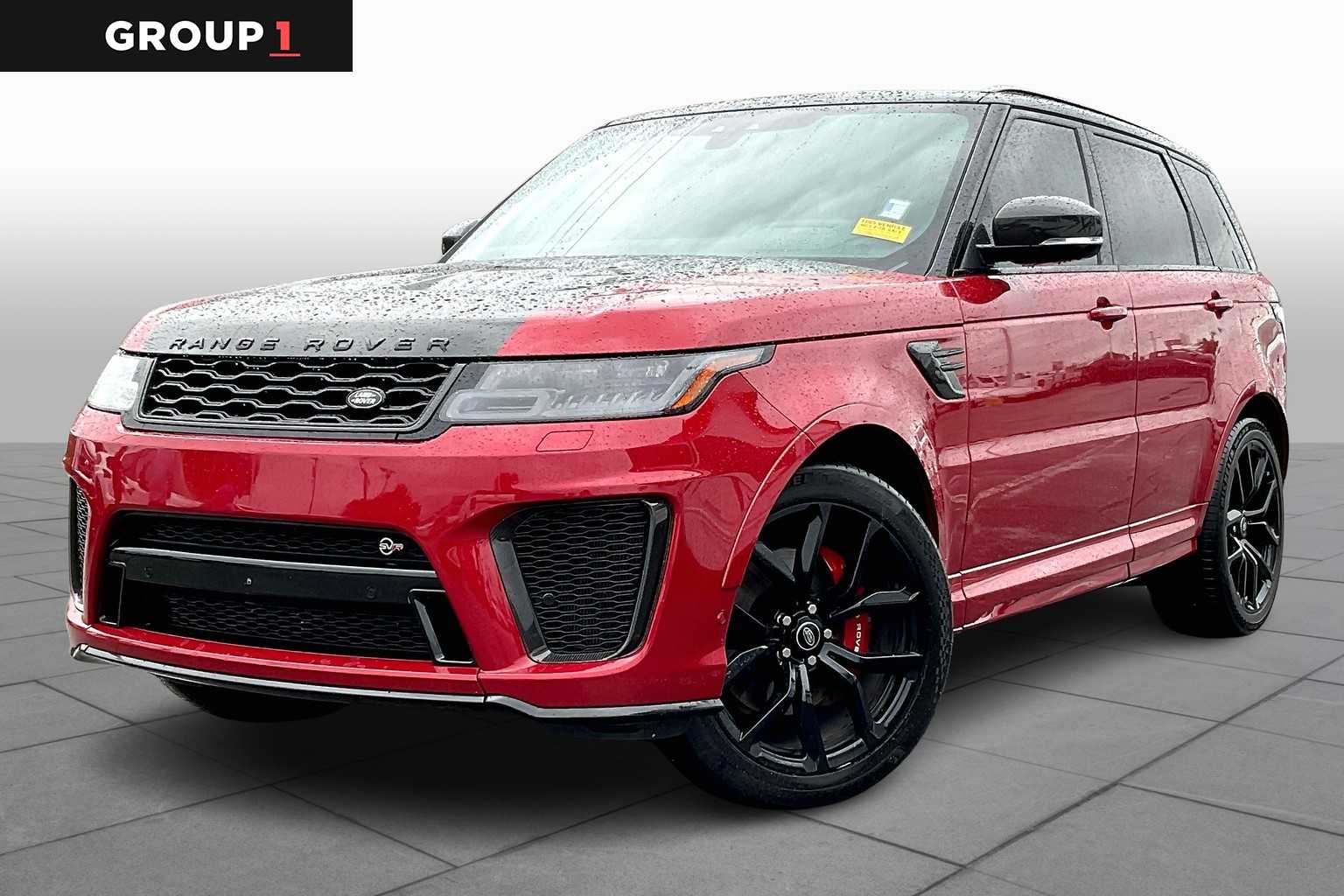 Pre-Owned 2021 Land Rover Range Rover Sport SVR 4 Door SUV in Rockwall #MA780233 | Rockwall Ford