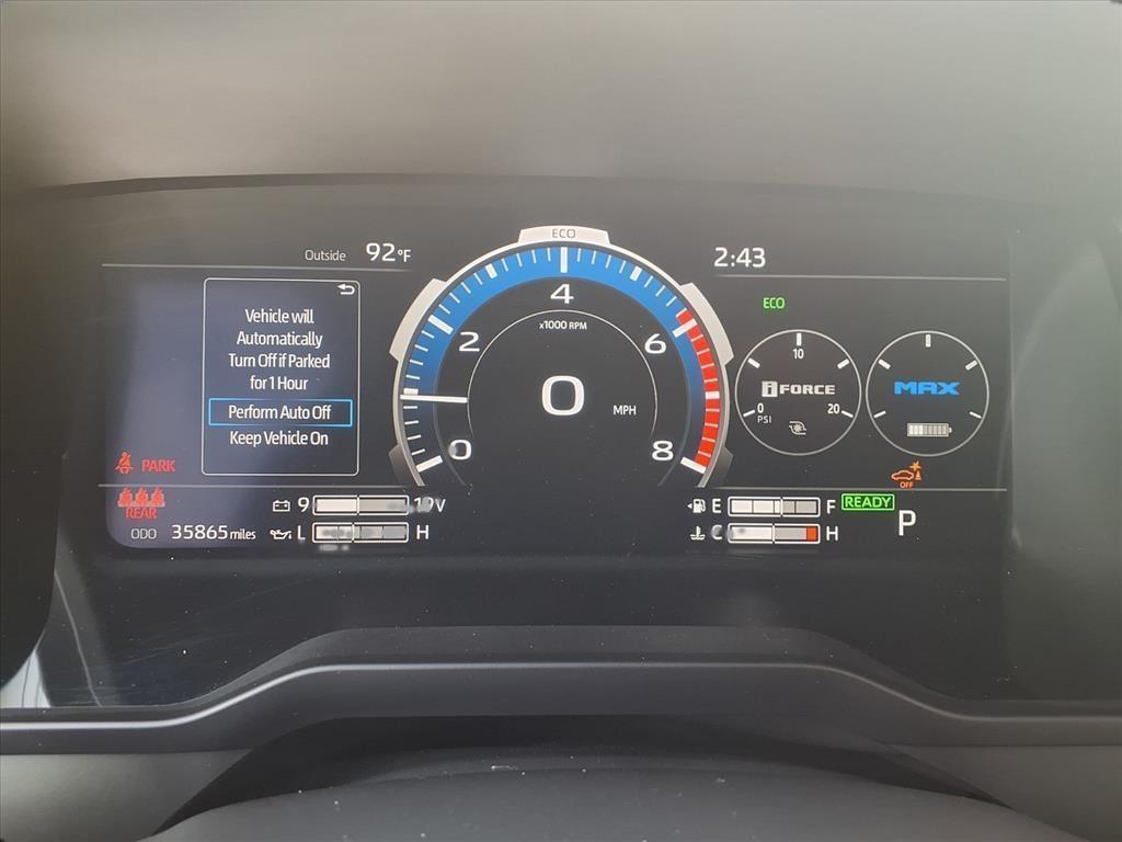 Pre-Owned 2023 Toyota Tundra Hybrid Limited 4D Crew Cab in Orange ...