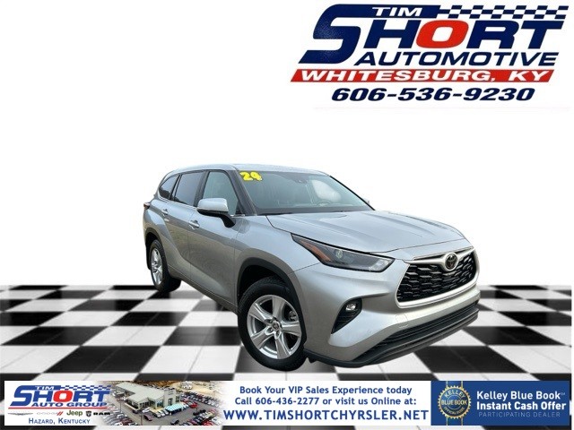 Pre-Owned 2024 Toyota Highlander LE 4D Sport Utility in Hazard #W1847 ...