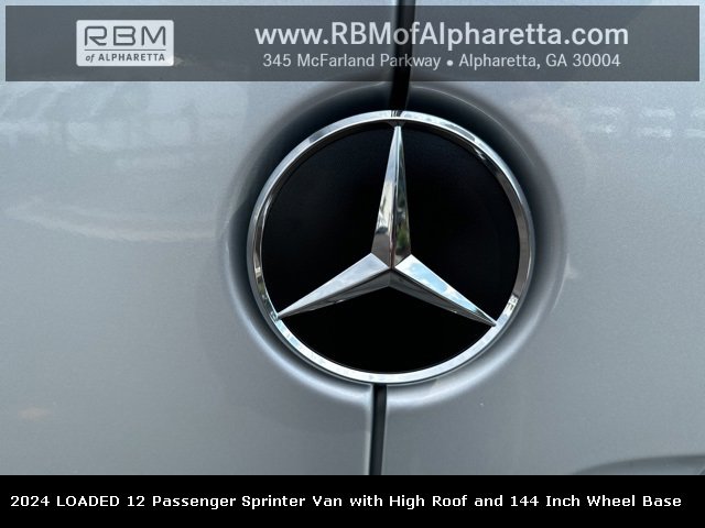 New 2024 Mercedes-Benz Sprinter Passenger Van High Roof 144 Wheel Base ...