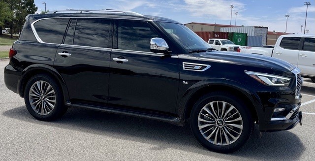 Pre-Owned 2019 INFINITI QX80 LUXE 4D Sport Utility in Lubbock #K9682879 | Premier Autos of Lubbock