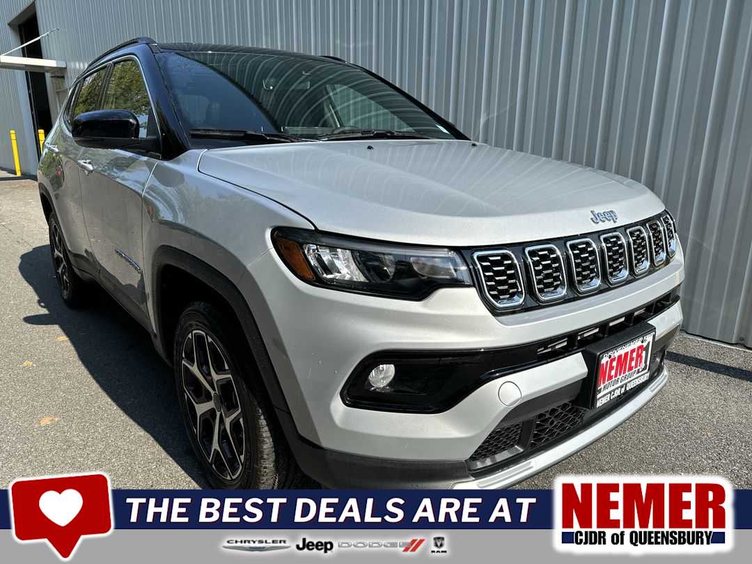 New 2025 Jeep Compass Limited Utility in Queensbury #25039 | Nemer ...