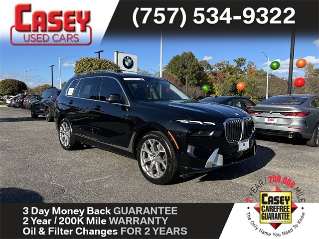 Pre-Owned 2024 BMW X7 xDrive40i 4D Sport Utility in Williamsburg #WU12377 | Casey Toyota