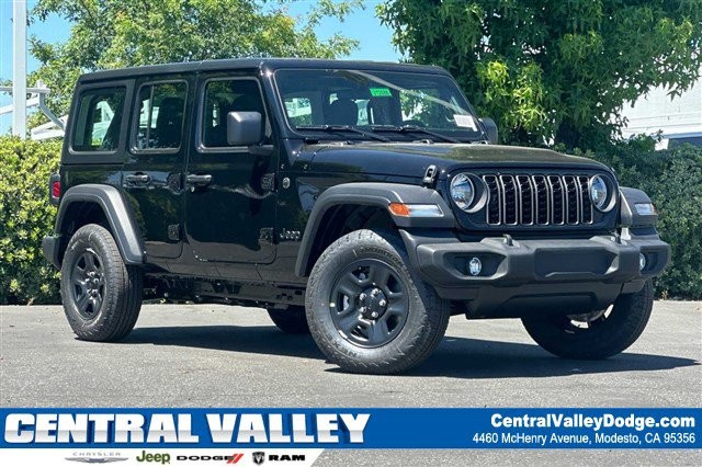 New 2024 Jeep Wrangler Sport Convertible in Modesto #J12886 | Central ...