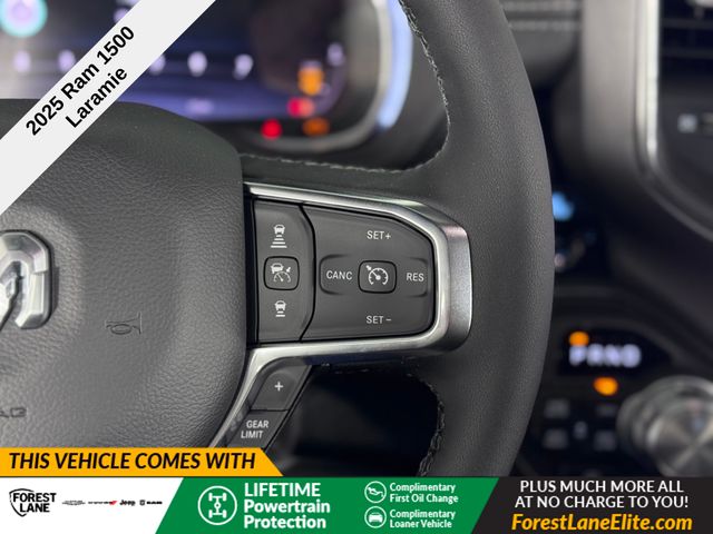 New 2025 RAM 1500 Laramie Crew Cab in Dallas #F2731 | Forest Lane CDJR