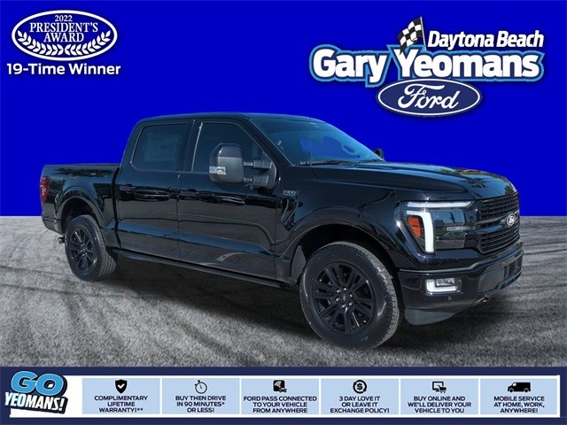 New 2025 Ford F-150 Platinum® SuperCrew® in Palm Bay #DTS0146 | Gary Yeomans Ford Palm Bay