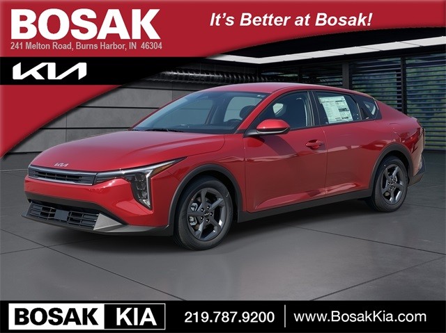 New 2025 Kia K4 LXS 4D Sedan in Burns Harbor #K25069 | Bosak Auto Group