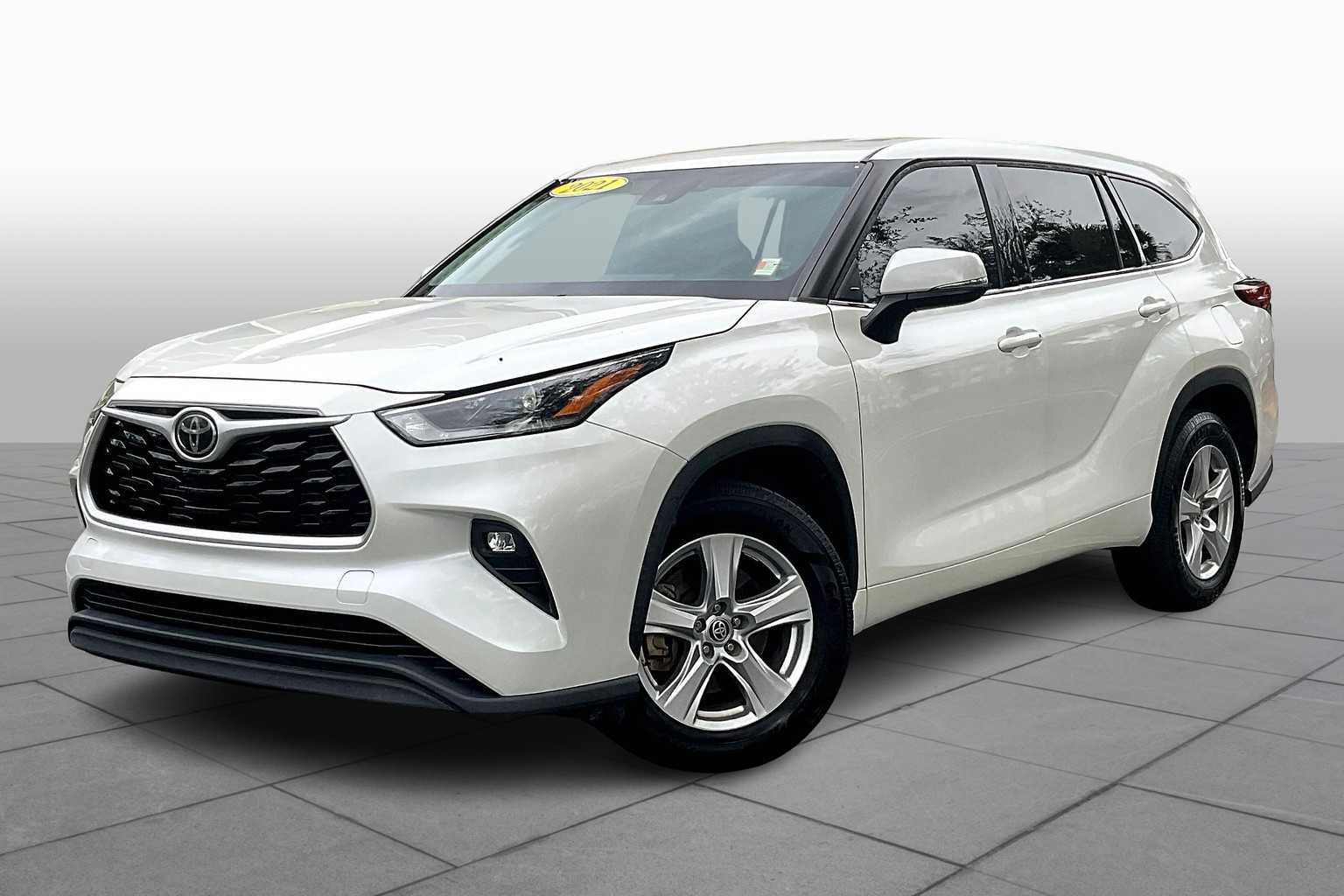 Pre-Owned 2021 Toyota Highlander LE Sport Utility in Bluffton #MS076110 ...