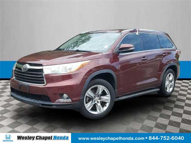 Pre-Owned 2015 Toyota Highlander Limited Platinum Sport Utility in ...
