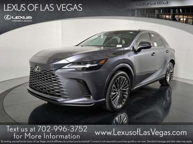 New Cloudburst Gray 2025 Lexus RX 450h LUXURY AWD 4D Sport Utility in Las Vegas #0L250900 ...