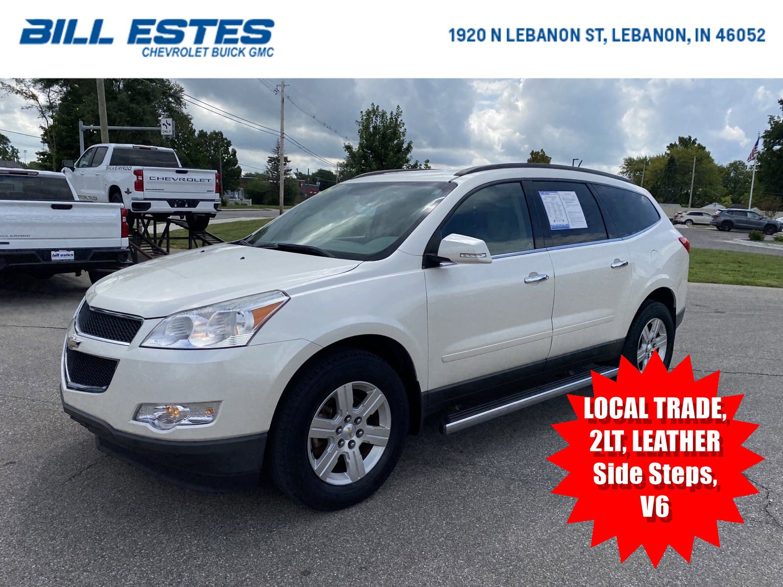 Chevy Traverse White Diamond