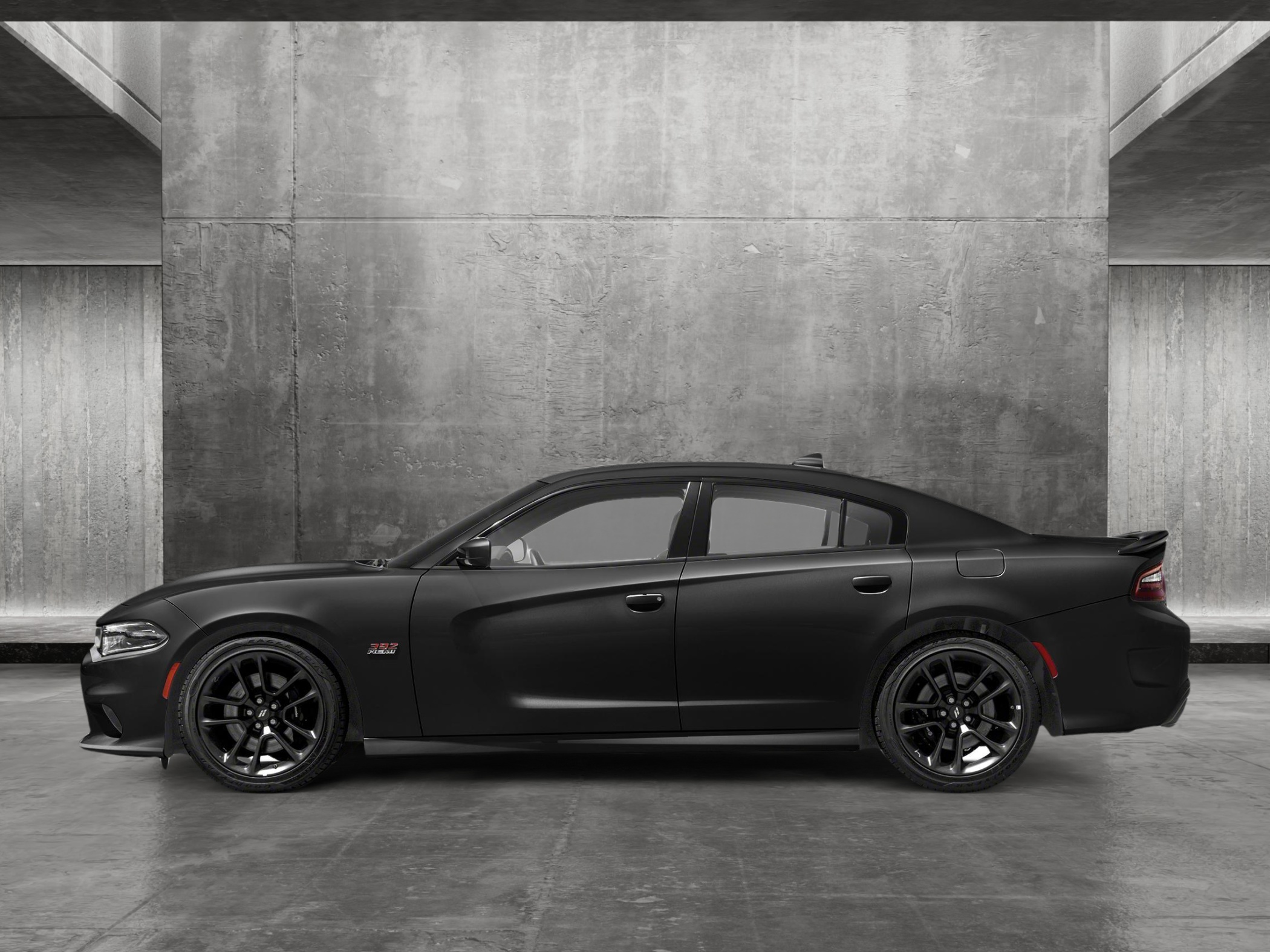 Dodge Charger Matte Black