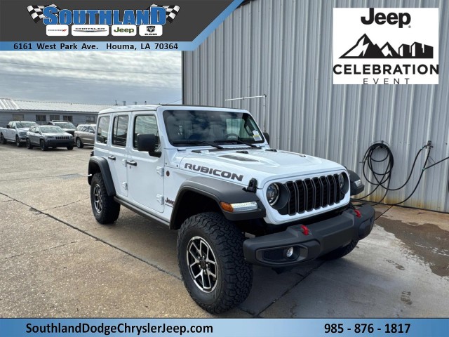 New 2025 Jeep Wrangler Rubicon Sport Utility in Houma #5J0064 ...