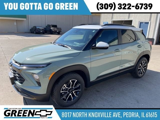 New 2025 Chevrolet Trailblazer ACTIV SUV in Peoria #70123 | Green ...