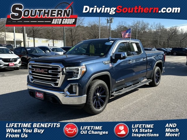 Pre-Owned 2021 GMC Sierra 1500 SLT 4D Crew Cab in Chesapeake #T4S191758XA | Southern Kia-Greenbrier