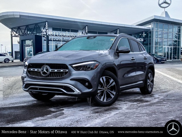 New 2025 Mercedes-Benz GLA250 4MATIC® SUV SUV in Ottawa #2471483 | Star Motors of Ottawa ...