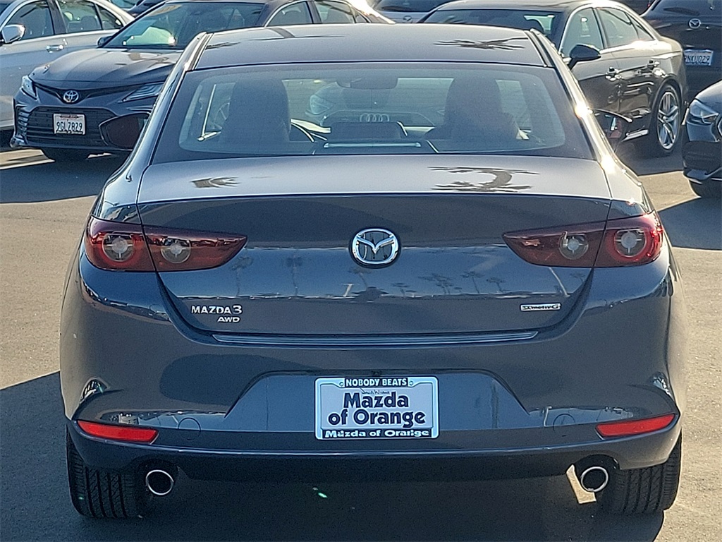 New 2025 Mazda Mazda3 Sedan 2.5 S Carbon Edition AWD SEDAN in Orange ...