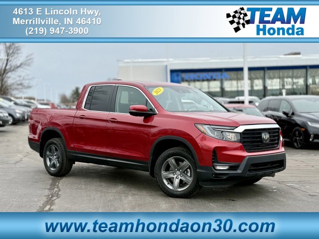 Pre-Owned 2023 Honda Ridgeline AWD RTL Crew Cab Pickup in Merrillville ...