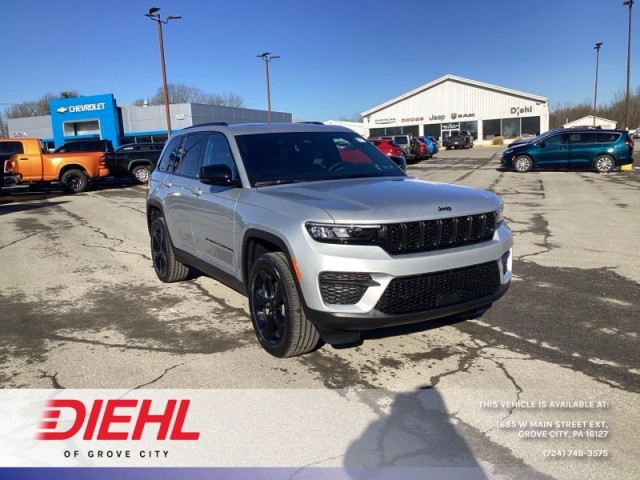 New 2025 Jeep Grand Cherokee Altitude X Utility in McKees Rocks #25GJ2085 | Diehl CDJR of Robinson