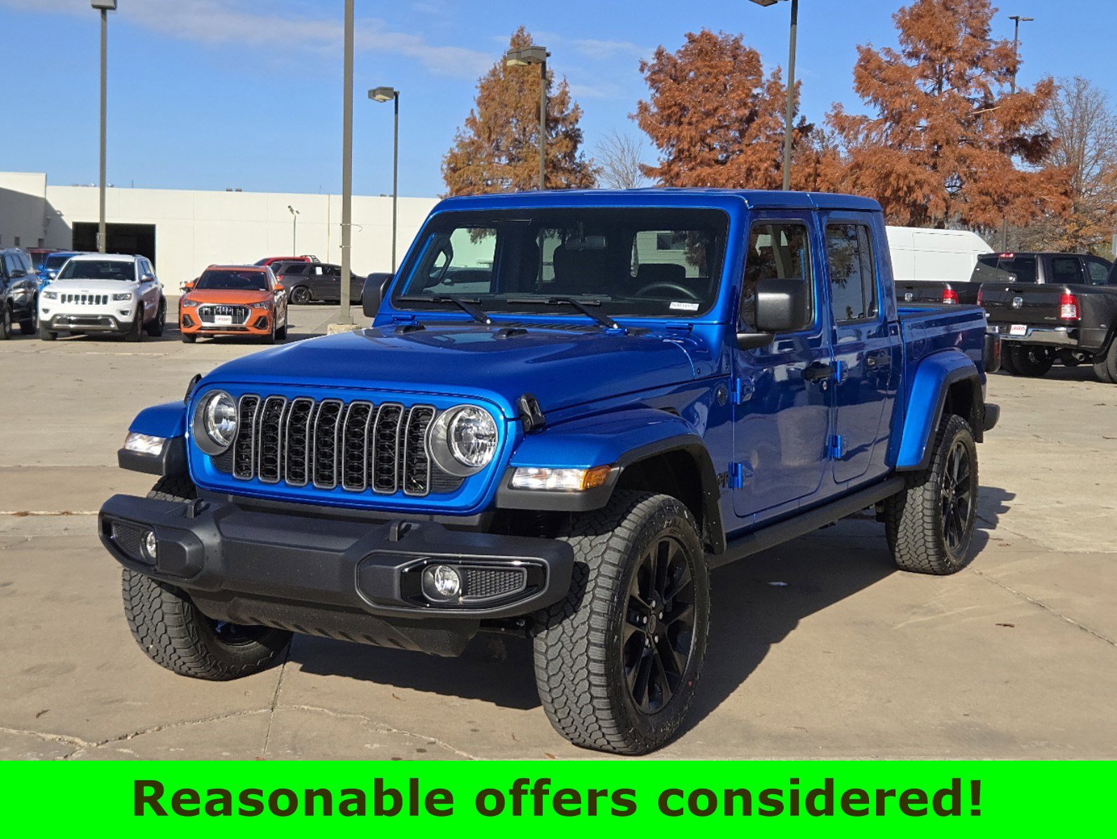 New 2025 Jeep Gladiator Nighthawk Crew Cab in Norman #SL501597 ...