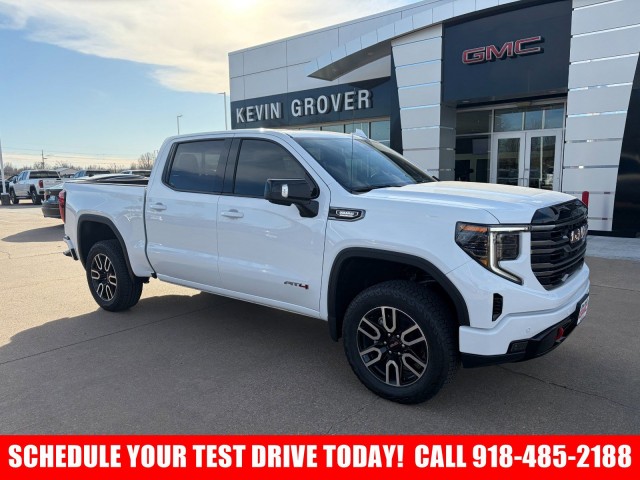 New 2026 GMC Sierra 1500 AT4 Crew Cab in Wagoner #17786 | Kevin Grover GMC