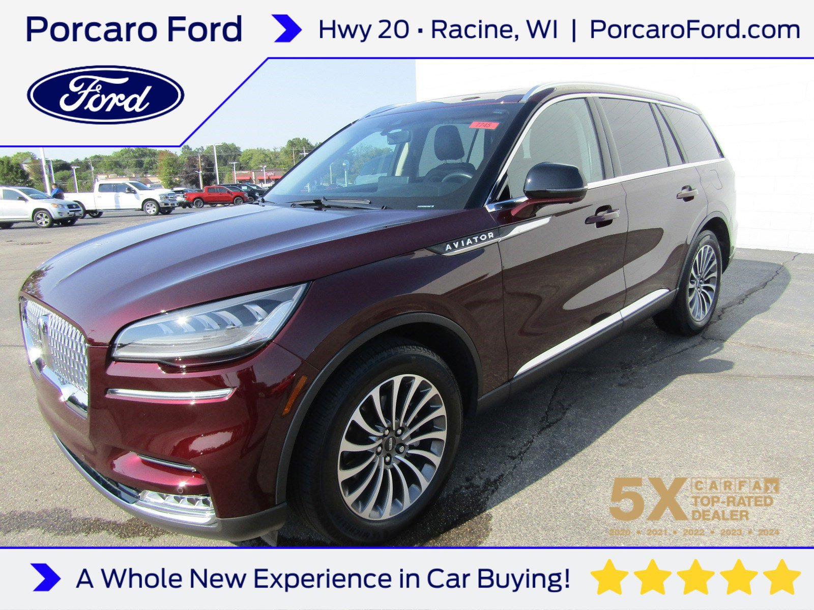 Pre-Owned 2021 Lincoln Aviator Reserve 4 Door SUV in Racine #7745 ...