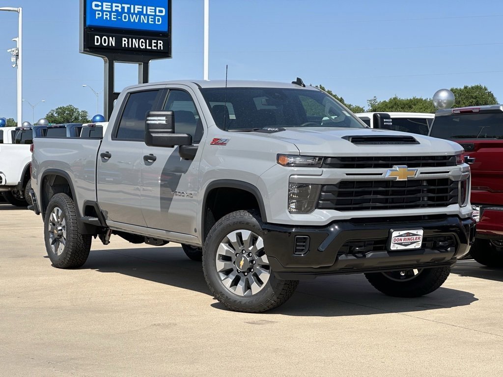 New 2024 Chevrolet Silverado 2500 HD Custom Crew Cab in Temple #C24-683 ...