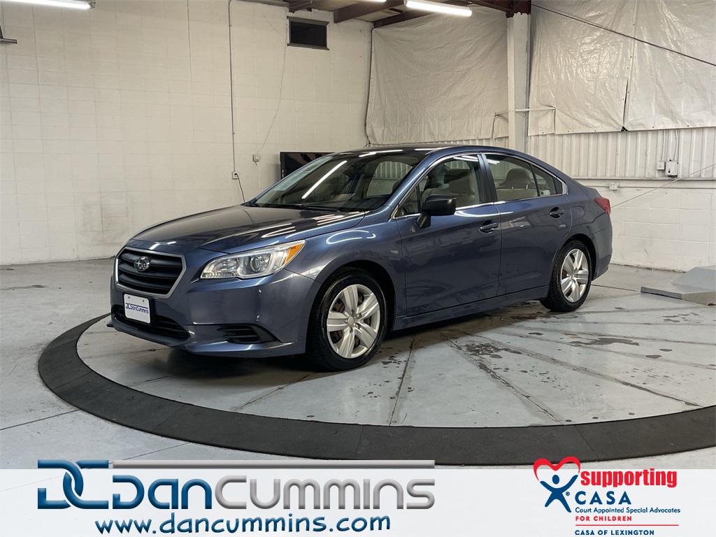 Blue Metallic Subaru Legacy