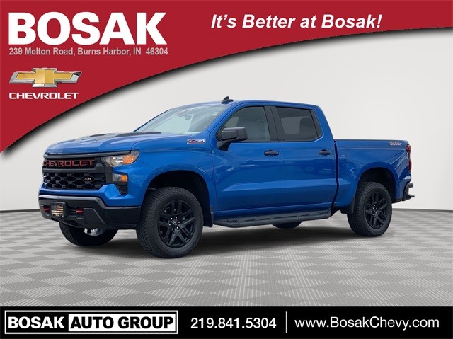 Pre-Owned 2023 Chevrolet Silverado 1500 Custom Trail Boss 4D Crew Cab ...