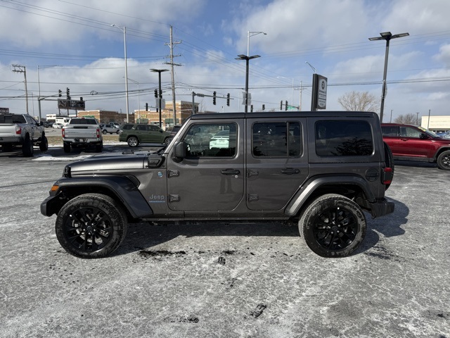 Pre-Owned 2025 Jeep Wrangler Sahara 4xe 4D Sport Utility in Tinley Park ...