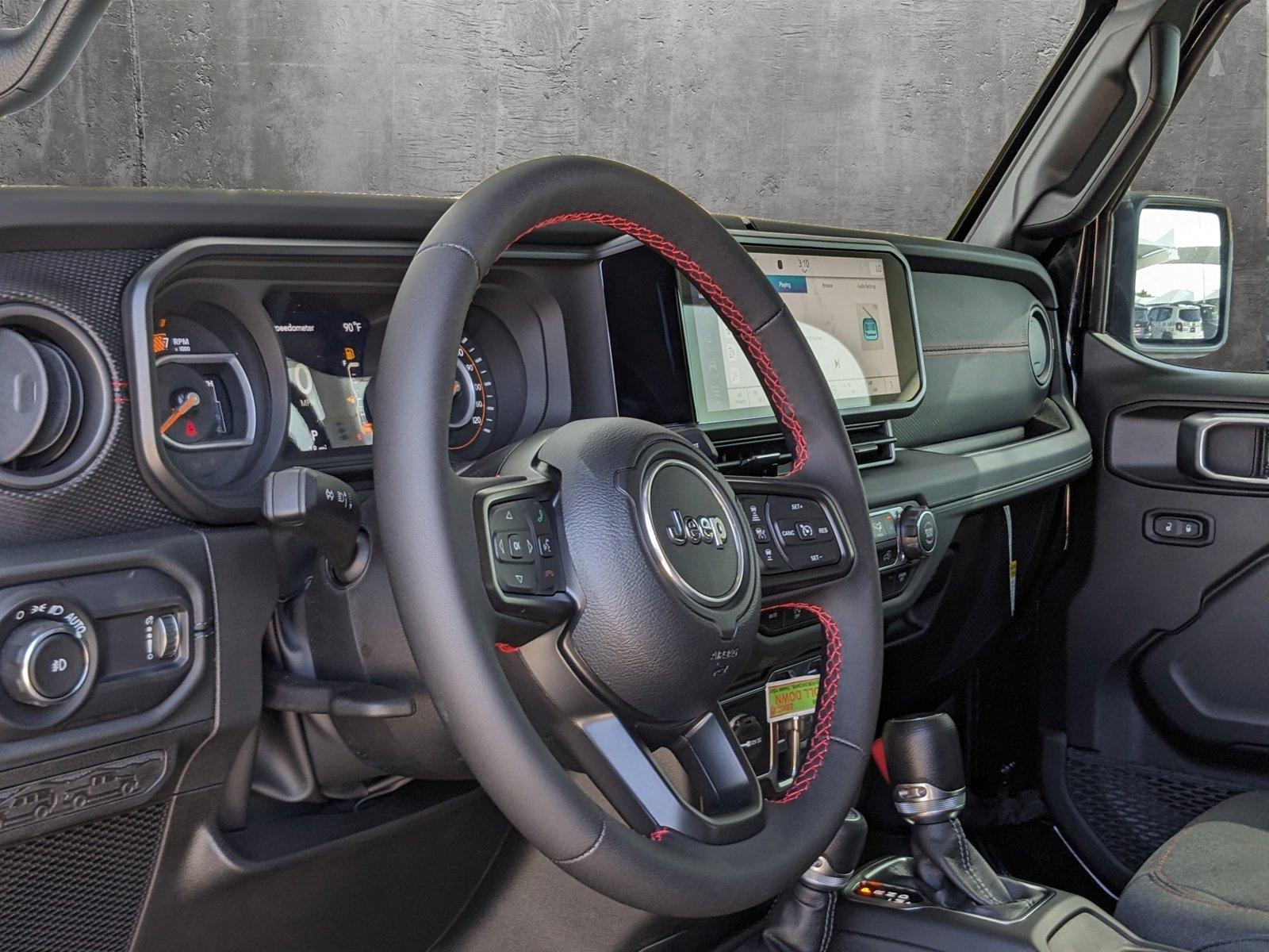 Black Rubicon Interior