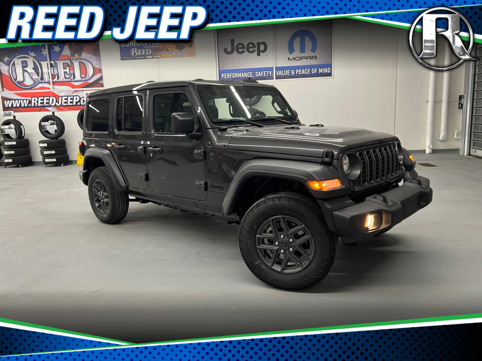 New 2025 Jeep Wrangler Sport S Utility in Merriam #CT0713 | Reed Jeep ...