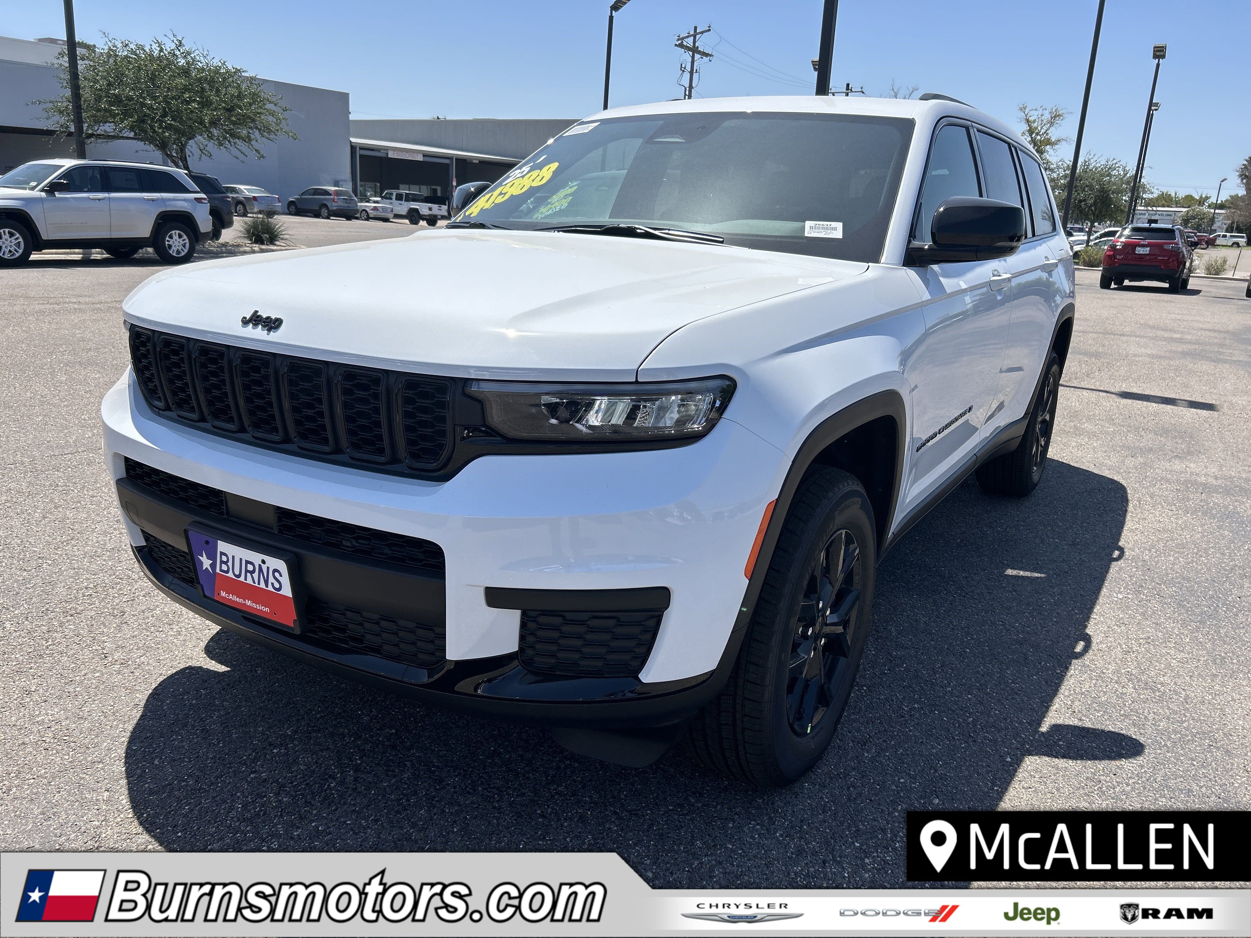 New 2025 Jeep Grand Cherokee L Altitude Utility in McAllen #25537 | Burns Motors