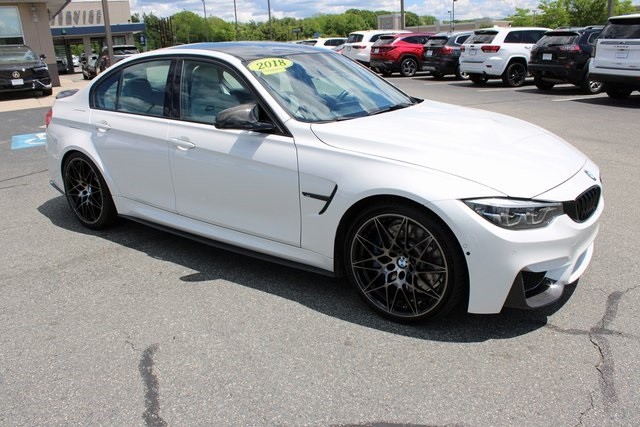 Pre-Owned 2018 BMW M3 Base 4D Sedan in Seekonk #A4I297A | Grieco Acura