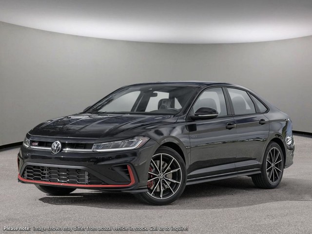 New 2025 Volkswagen Jetta GLI Black Package 4dr Car in Winnipeg ...