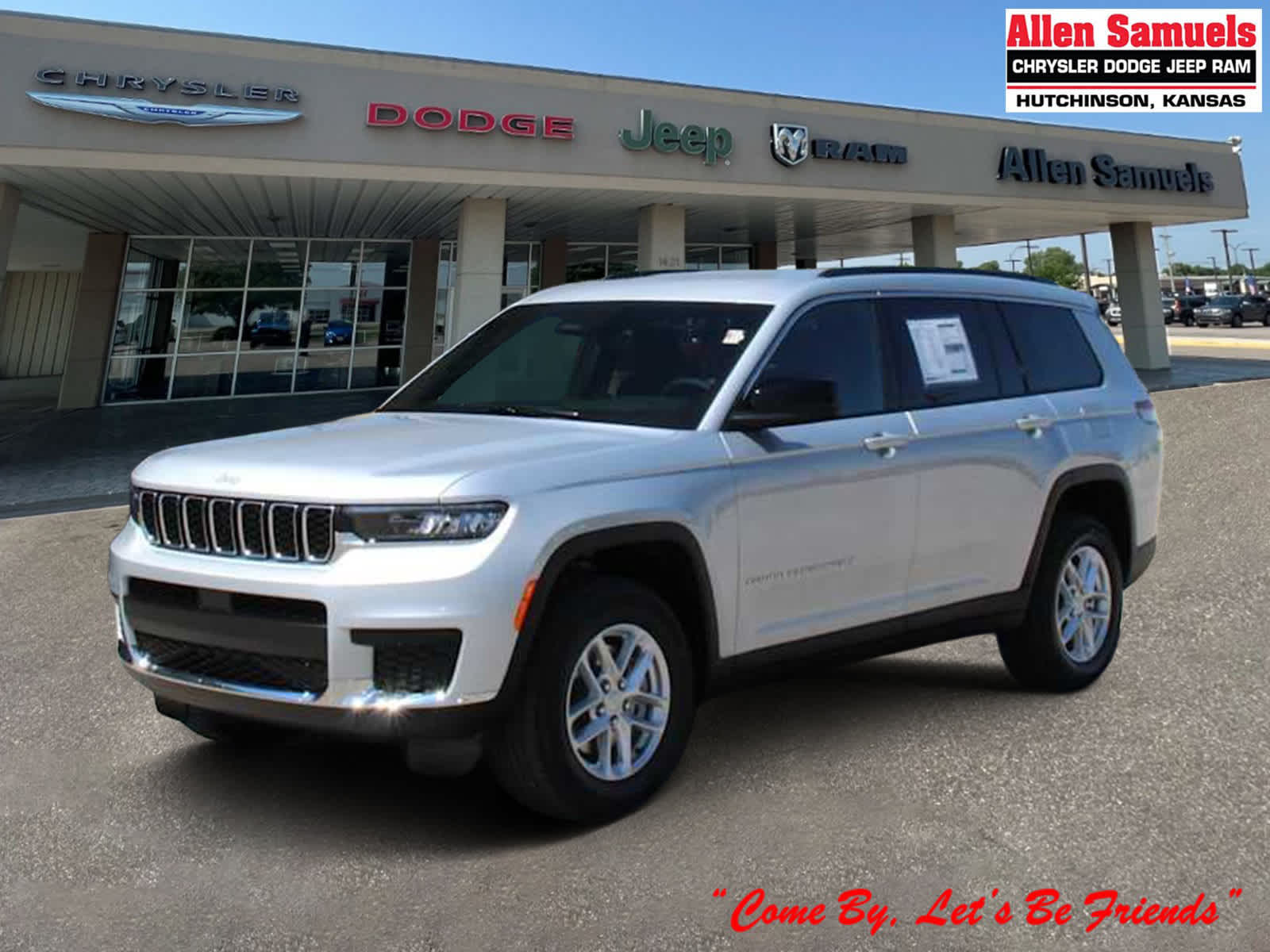 New 2025 Jeep Grand Cherokee L Laredo Utility in Hutchinson #S8706870 | Allen Samuels Chrysler ...