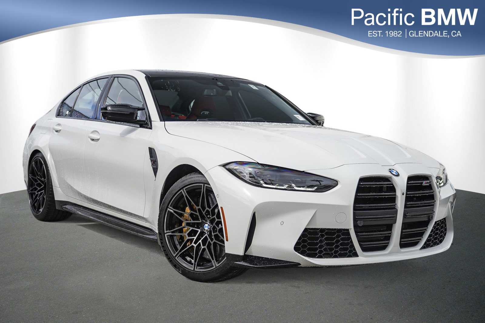 Pre-Owned 2023 BMW M3 Competition 4dr Car in Glendale #612003 | Pacific BMW