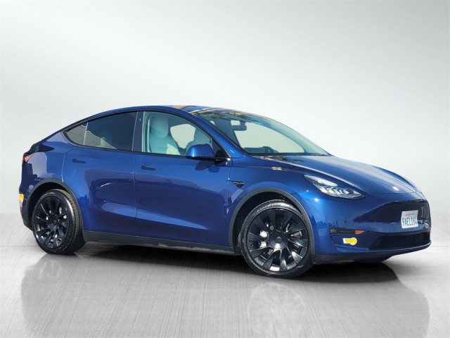 Pre-Owned 2022 Tesla Model Y Long Range 4D Sport Utility in Roseville # ...