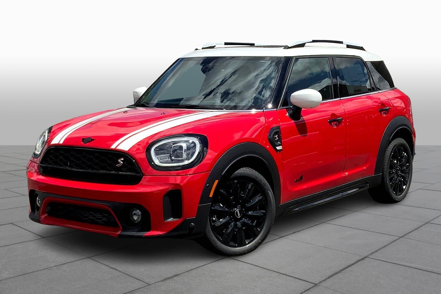 Red Mini Cooper Countryman
