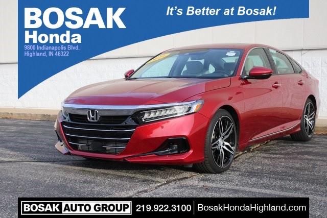 Certified Pre-Owned 2021 Honda Accord Touring 2.0T 4D Sedan in #HP3867 | Bosak Auto Group