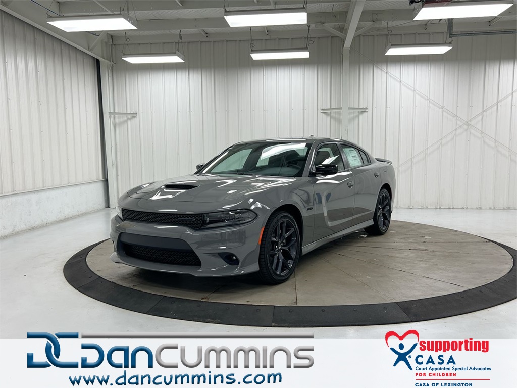 Gray Dodge Charger Blacktop