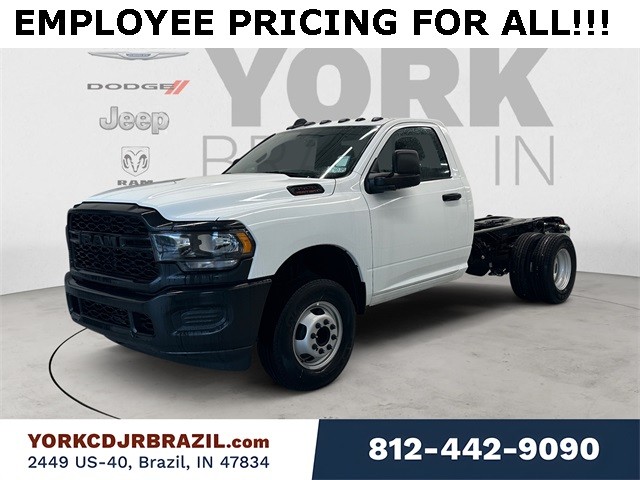 New 2024 RAM 3500 Chassis Cab Tradesman Regular Cab in Crawfordsville #C24078 | York Chrysler ...